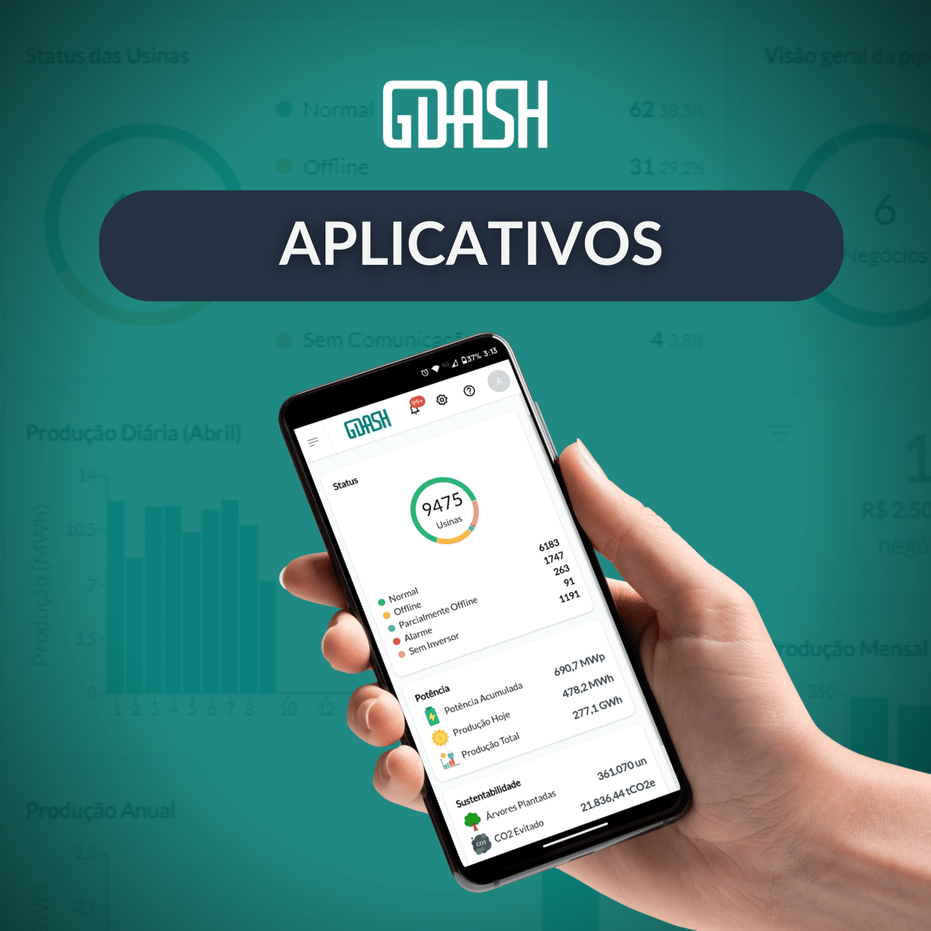 Aplicativo - GDASH SOLAR